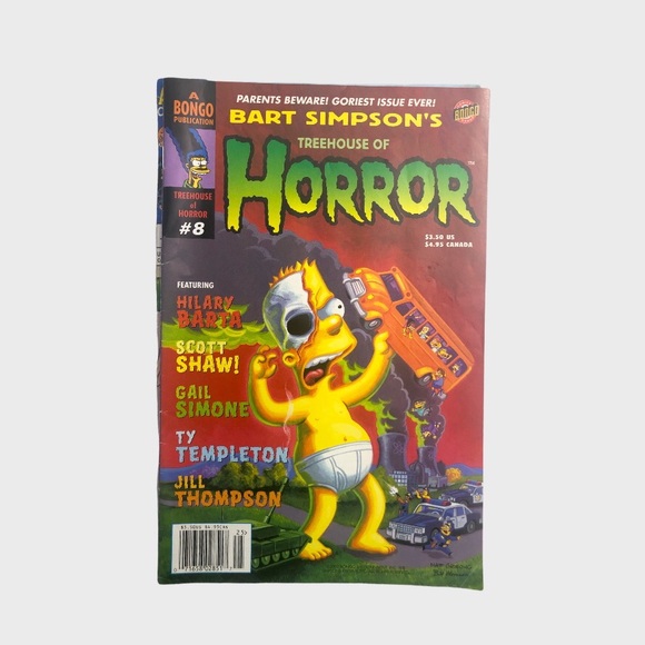 Treehouse of Horror | Other | Bart Simpsons Treehouse Of Horror 8 Comic ...